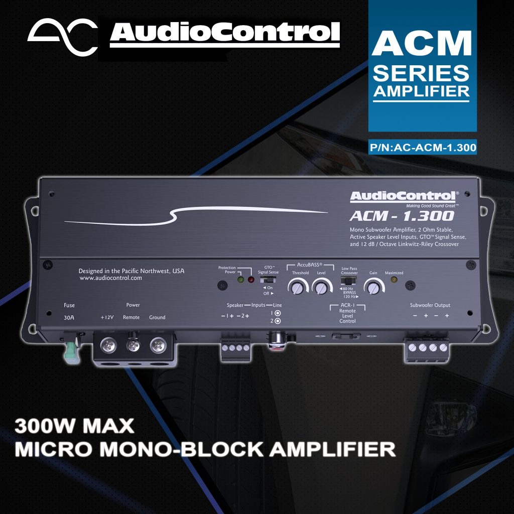 AudioControl ACM Series Mono Amplifier